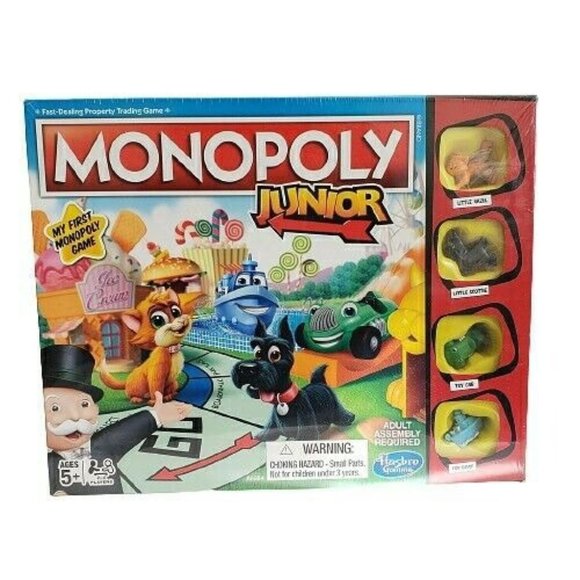 Hasbro | Toys | Hasbro Monopoly Junior My First Monopoly Game Jr Kids ...